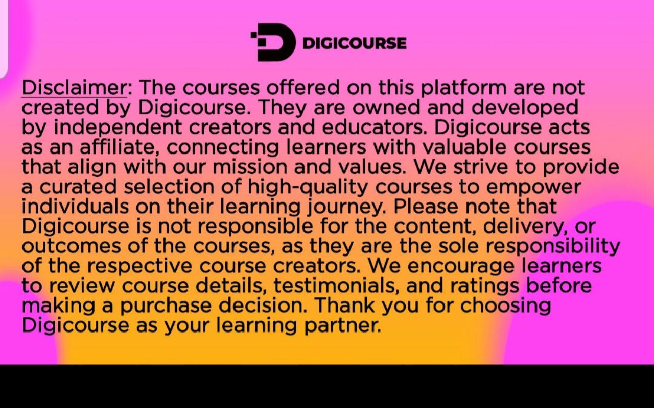 Digicourse Landing Page 2
